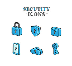 Graphic design 3d icons set elements Royalty Free Vector