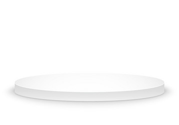 Victory platform template 3d realistic winner Vector Image