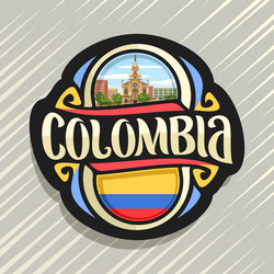Logo for colombia Royalty Free Vector Image - VectorStock