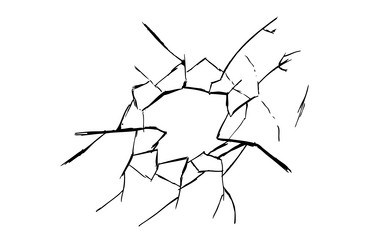 Simple hand draw sketch of torn paper Royalty Free Vector