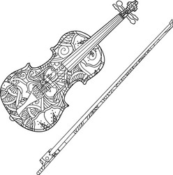 Violin Coloring Vector Images (over 2,200)