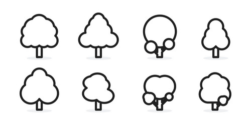 Tree Outline Icon Vector Images (over 94,000)
