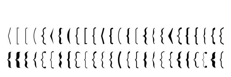 Text brackets bracket icon quote box frame Vector Image