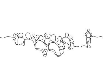 Brainstorm group creativity gathering of ideas Vector Image