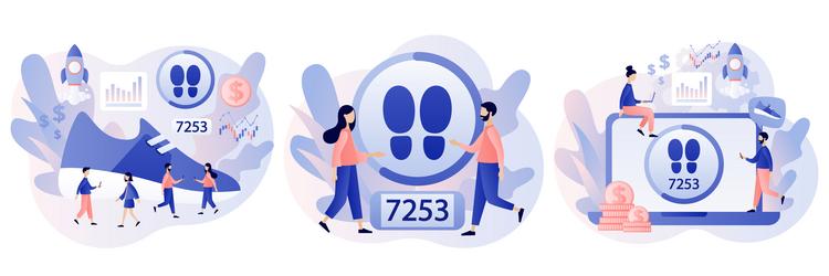 Step Tracker Vector Images (over 510)