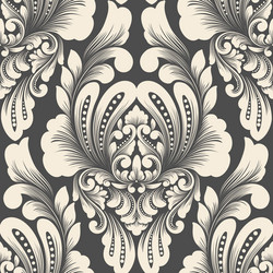 Luxury gray marble mosaic classic seamless pattern