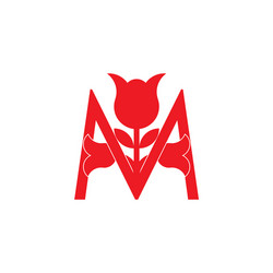 Letter M with Flower Background Vector Images (over 320)