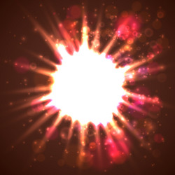 Abstract light background circle banner Royalty Free Vector