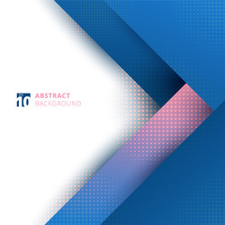 Abstract header design template 3d rounded square Vector Image