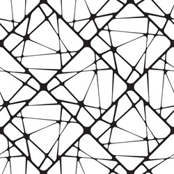 Abstract random chaotic lines on white background Vector Image