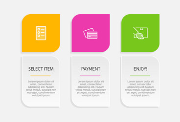Infographic 3 Items Vector Images (over 880)