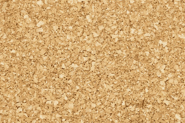 Brown yellow color cork textured background Vector Image