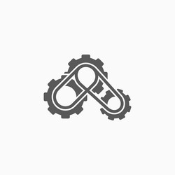 Timing belt icon Royalty Free Vector Image - VectorStock