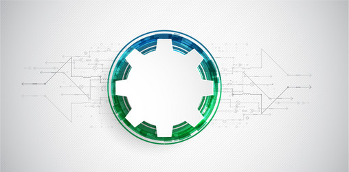 Technology wheel ancient cartoon Royalty Free Vector Image
