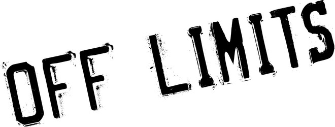 Off limits rubber stamp Royalty Free Vector Image