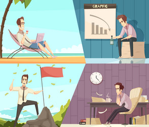 Failure Cartoon Success Vector Images (over 1,300)