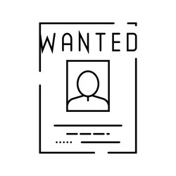 Wanted Poster Outline Vector Images (over 820)