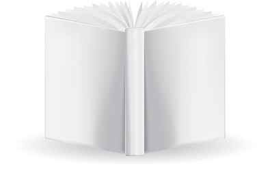 Open book page Royalty Free Vector Image - VectorStock