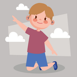 Child Kneeling Vector Images (over 390)
