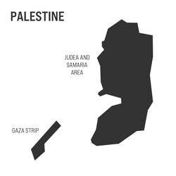 Palestine Map Outline Vector Images (over 240)