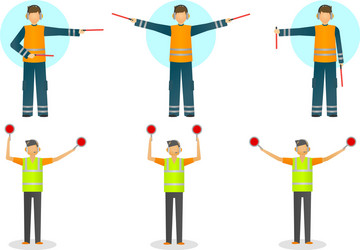 Police Officer Hand Signals Vector Images (over 110)