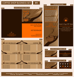 Coffee Pamphlet Vector Images (64)