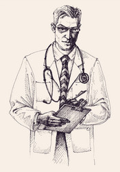 Doctor Drawing Vector Images (over 14,000)