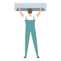 Air Conditioner Repair Man Cartoon Vector Images (over 300)