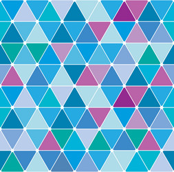 Winter triangle pattern 25 Royalty Free Vector Image