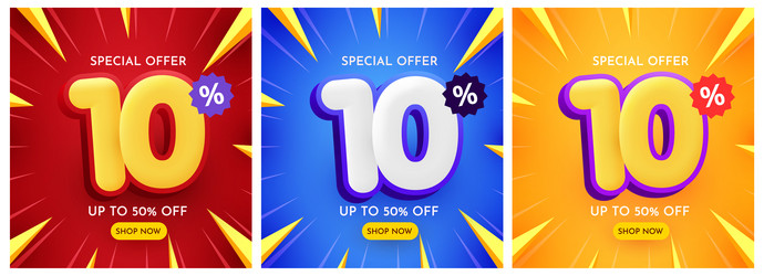 10 Offer Vector Images (over 7,300)