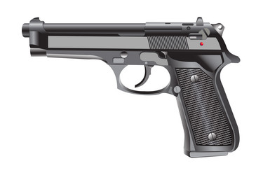 Magazine pistol Royalty Free Vector Image - VectorStock