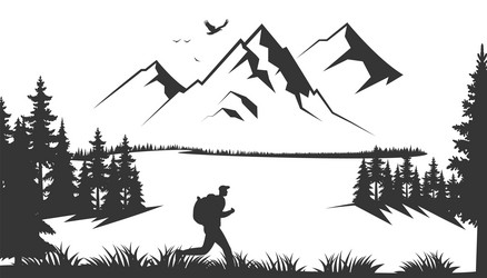 Trail Runner Silhouette Vector Images (over 240)
