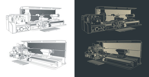 Milling Machine Drawing