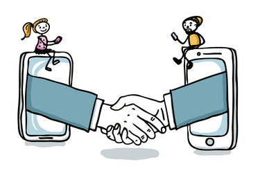 Stickman Mobile Vector Images (over 160)