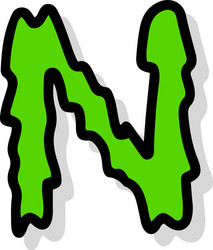 Drip Letter N Vector Images (46)