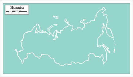 Blank Map Of Russia