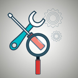 Search tools icon Royalty Free Vector Image - VectorStock
