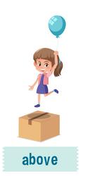 Preposition Cartoon Above Vector Images (over 130)