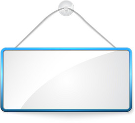 3d banner Royalty Free Vector Image - VectorStock