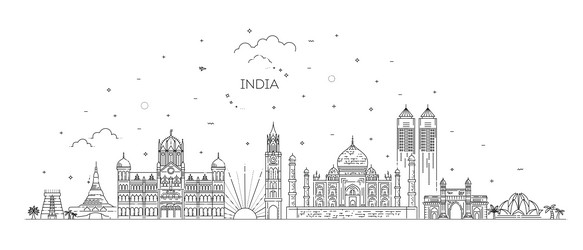 Indian Architecture Vector Images (over 8,800)