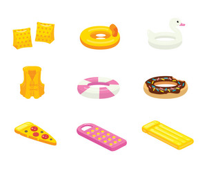 Swimming pool kids Royalty Free Vector Image - VectorStock