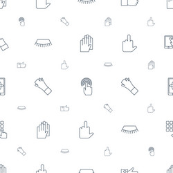 Middle Finger Seamless Vector Images (over 100)