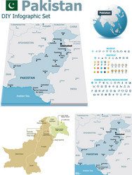 Pakistan Infographic Vector Images (over 160)