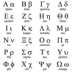Greek Alphabet Alpha