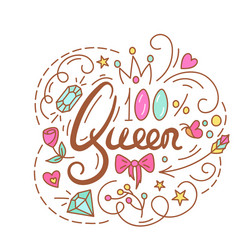 Queen Text Vector Images (over 2,900)