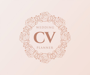 Cv Monogram Vector Images (over 1,300)