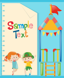 Kids Playground Border Vector Images (over 130)