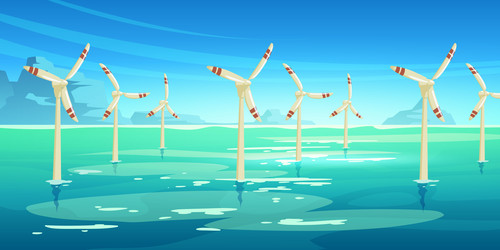 Offshore Wind Vector Images (over 390)