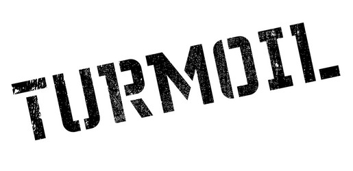 Turmoil rubber stamp Royalty Free Vector Image