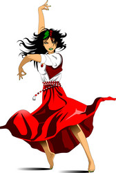 Dance Lady Vector Images (over 12,000)